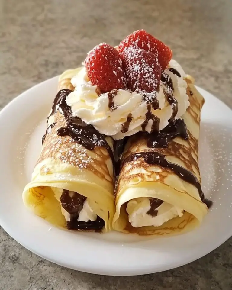 Dessert Crepes