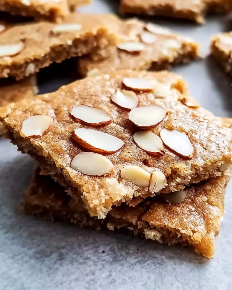 Easy Almond Thin Cookies