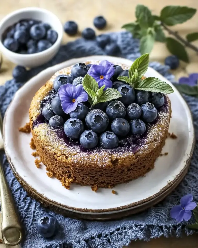 Blueberry Gingerbread