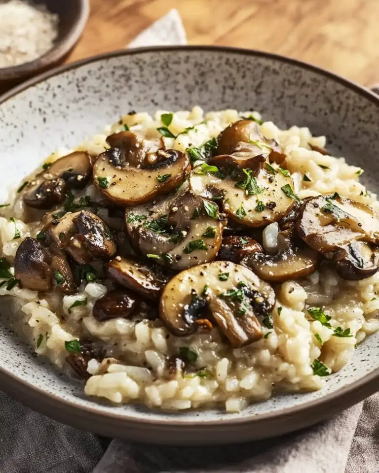 Gourmet Mushroom Risotto