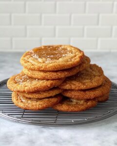 Gochujang Caramel Cookies