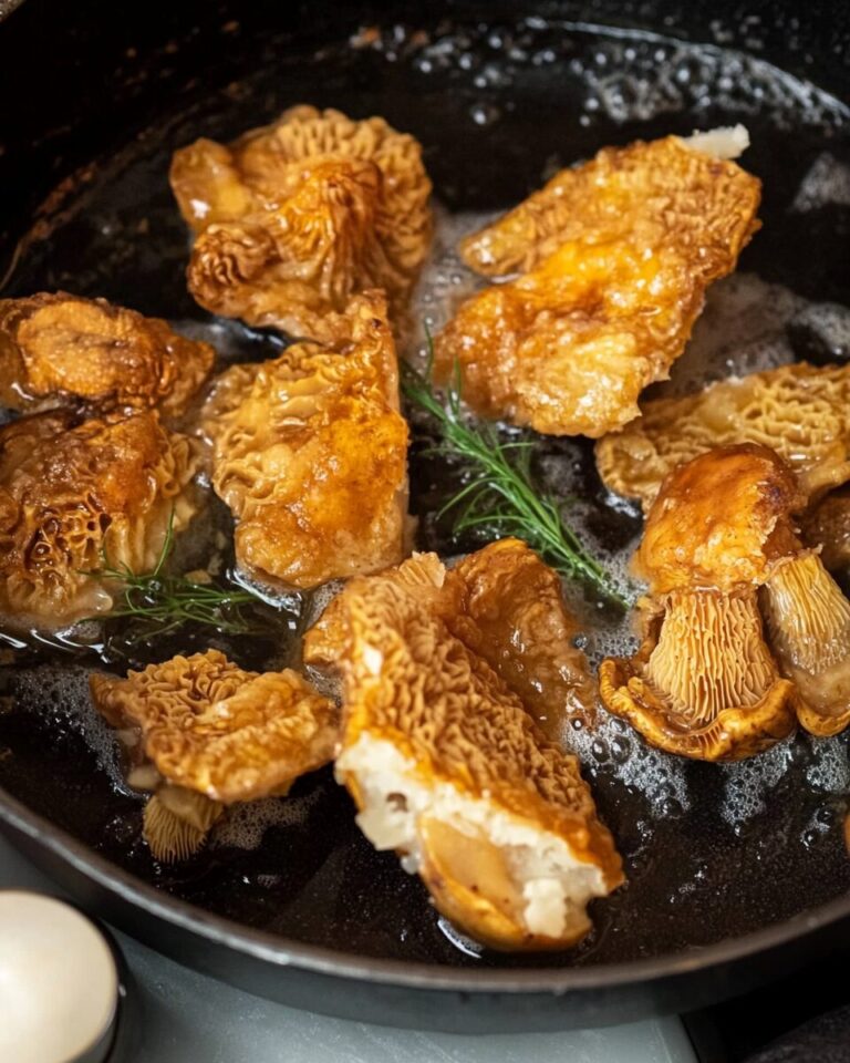 Fried Morel Mushrooms