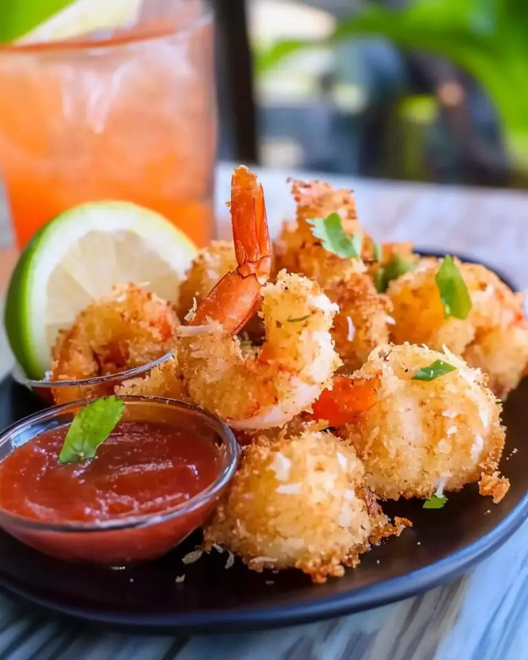 Panko Coconut Crusted Shrimp