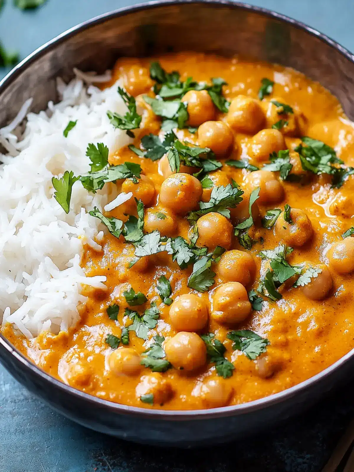 Irresistibly Creamy Indian Butter Chickpeas in a Flash