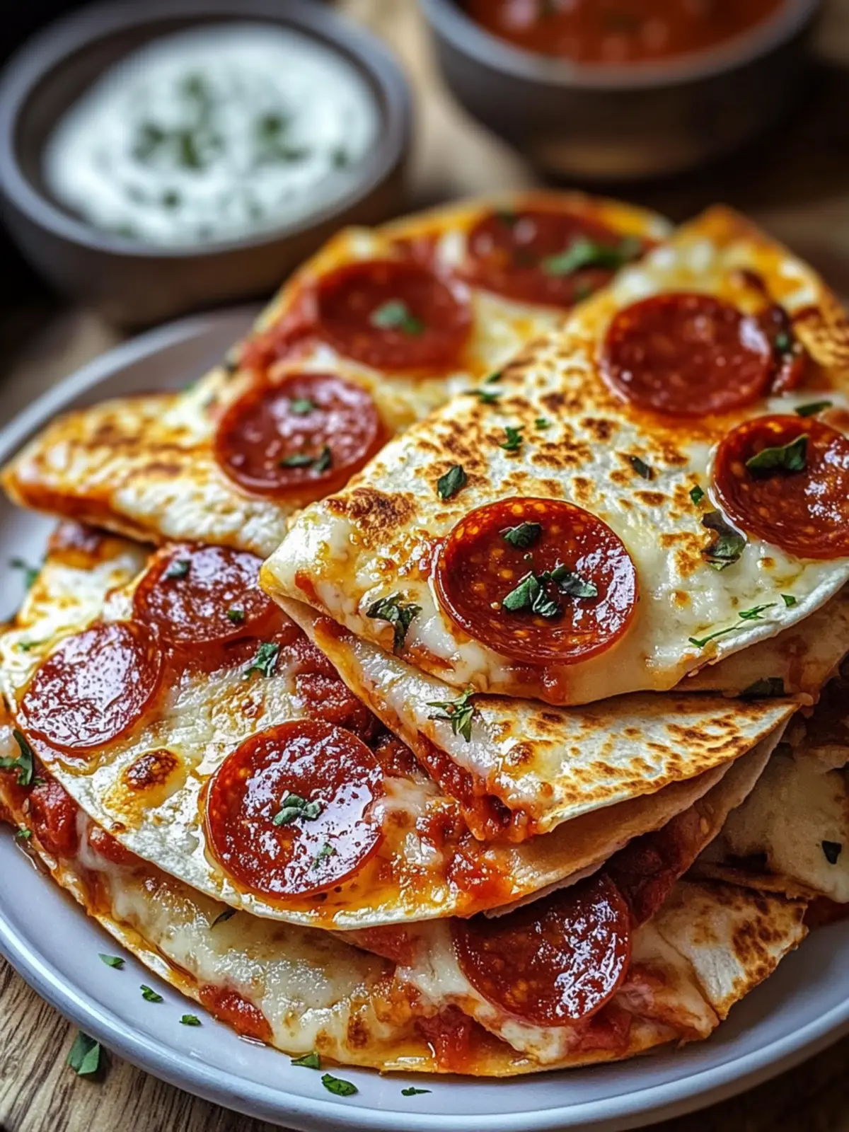 Beef Pepperoni Pizza Quesadillas: Your Ultimate Game Night Snack