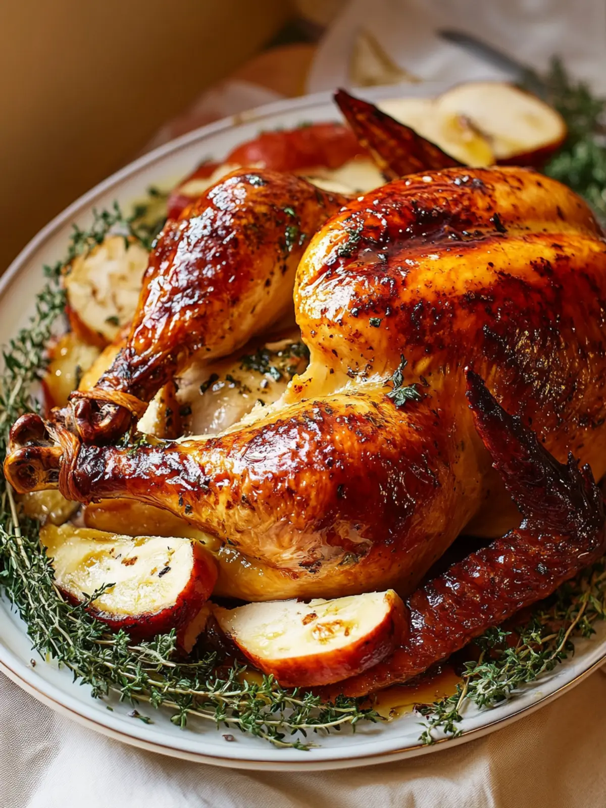 Maple Butter Glazed Turkey: Elevate Your Holiday Feast