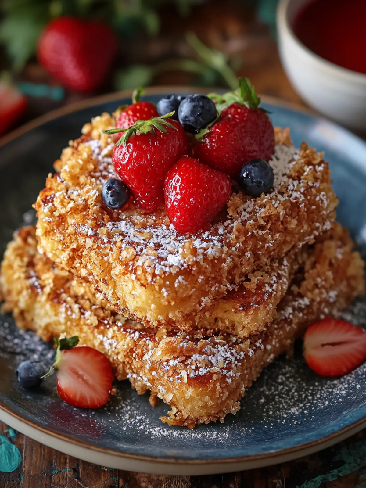 Cornflake Crusted French Toast: A Magical Breakfast Treat