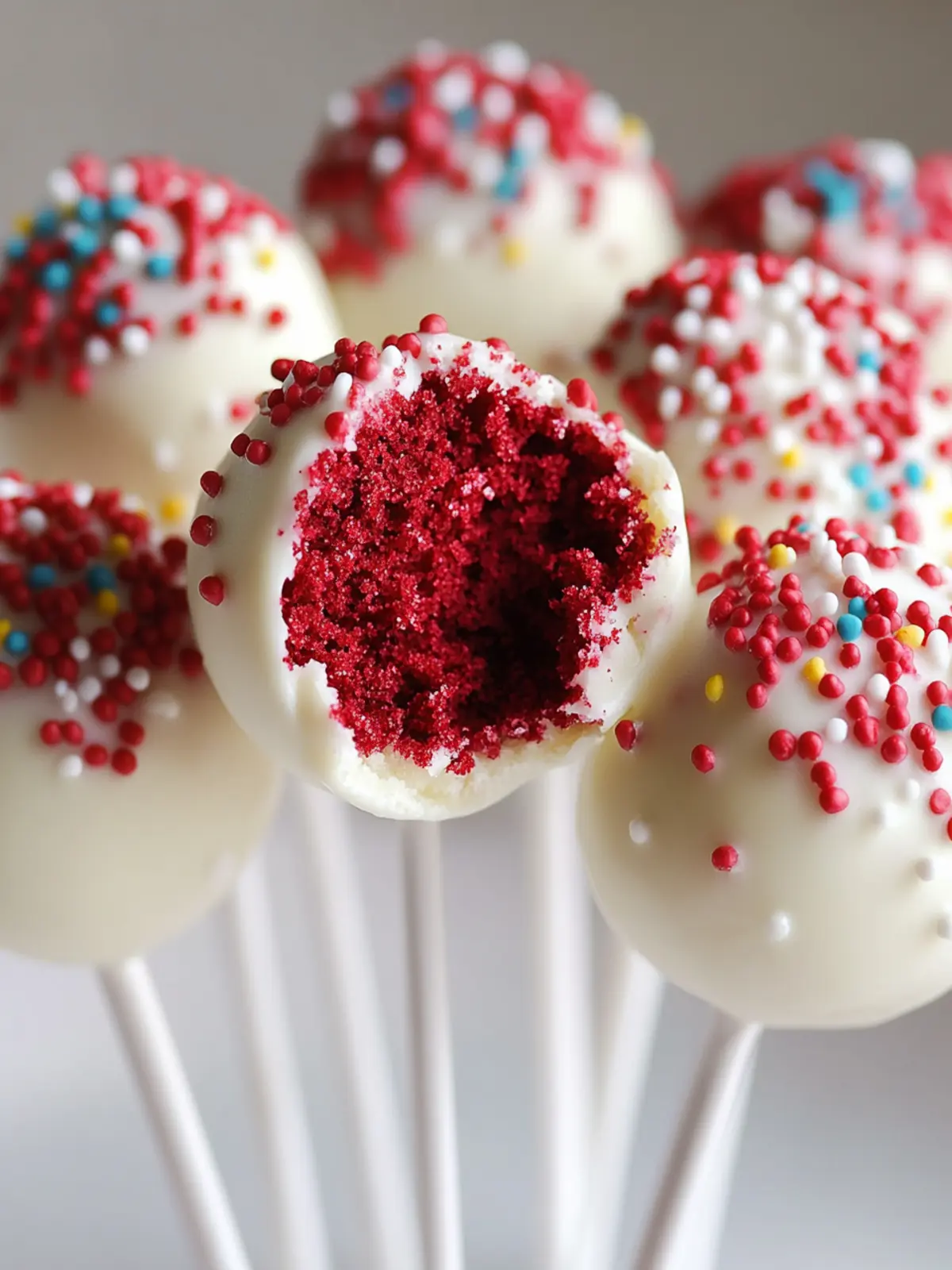 Irresistible Red Velvet Cake Pops for Your Sweet Cravings