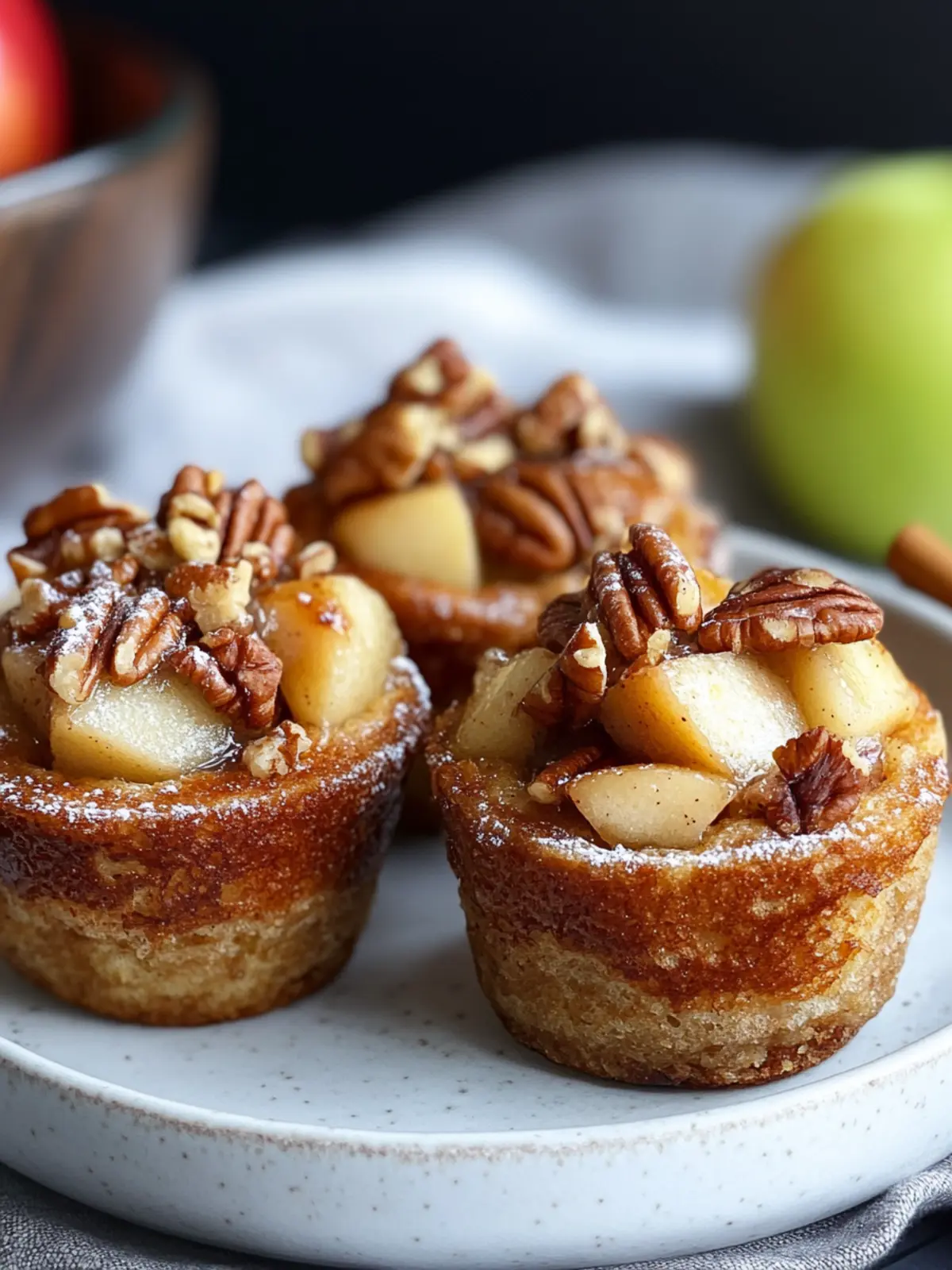 Apple Pecan French Toast Cups for Cozy Weekend Mornings