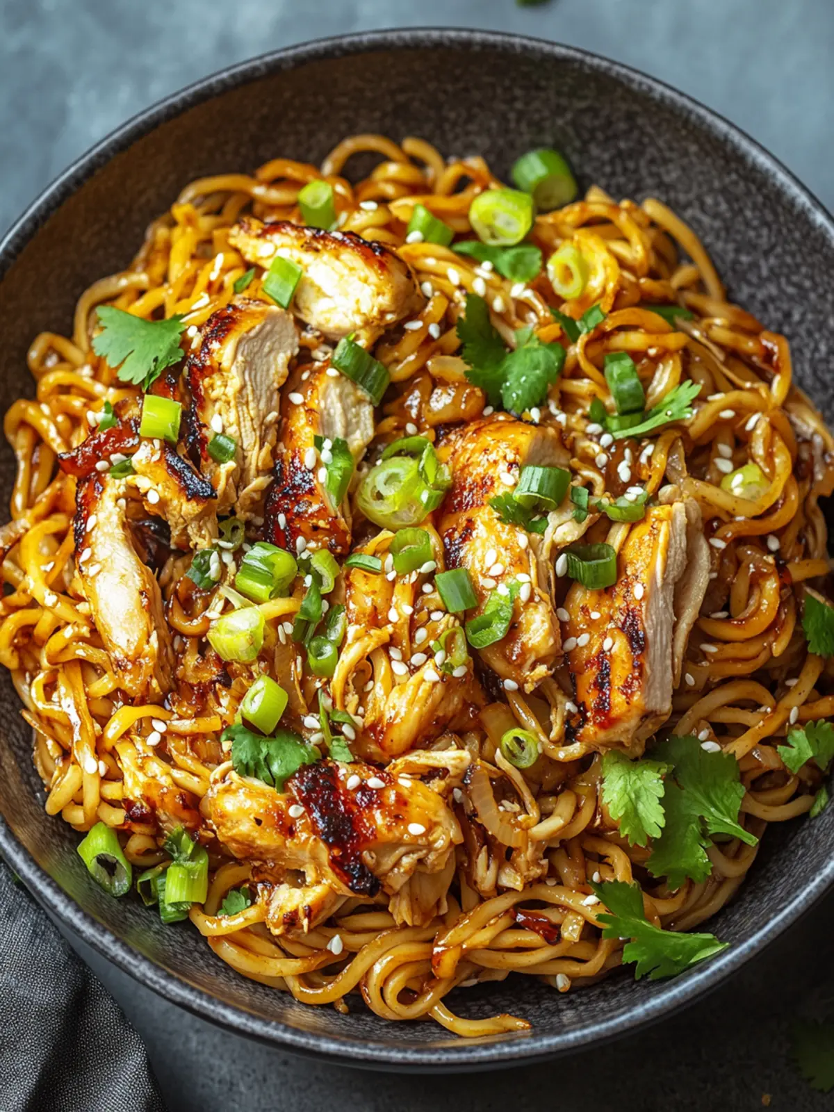 Sticky Garlic Chicken Noodles: Quick Comfort Food in 30 Minutes
