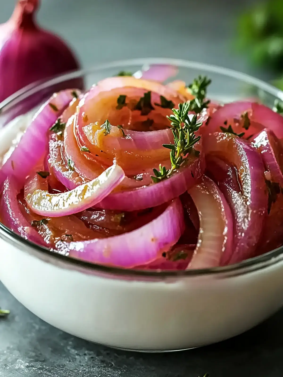 Zesty Hot Honey Pickled Red Onions to Brighten Your Meals