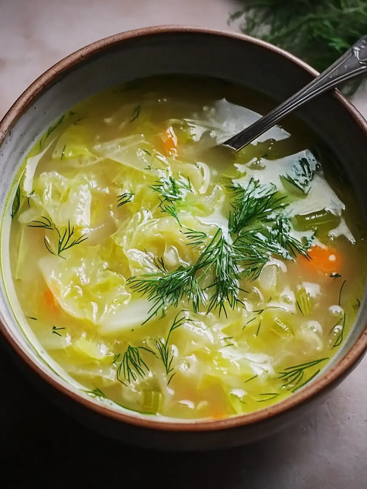 Revitalize Dinner with Zesty Lemon Dill Cabbage Soup