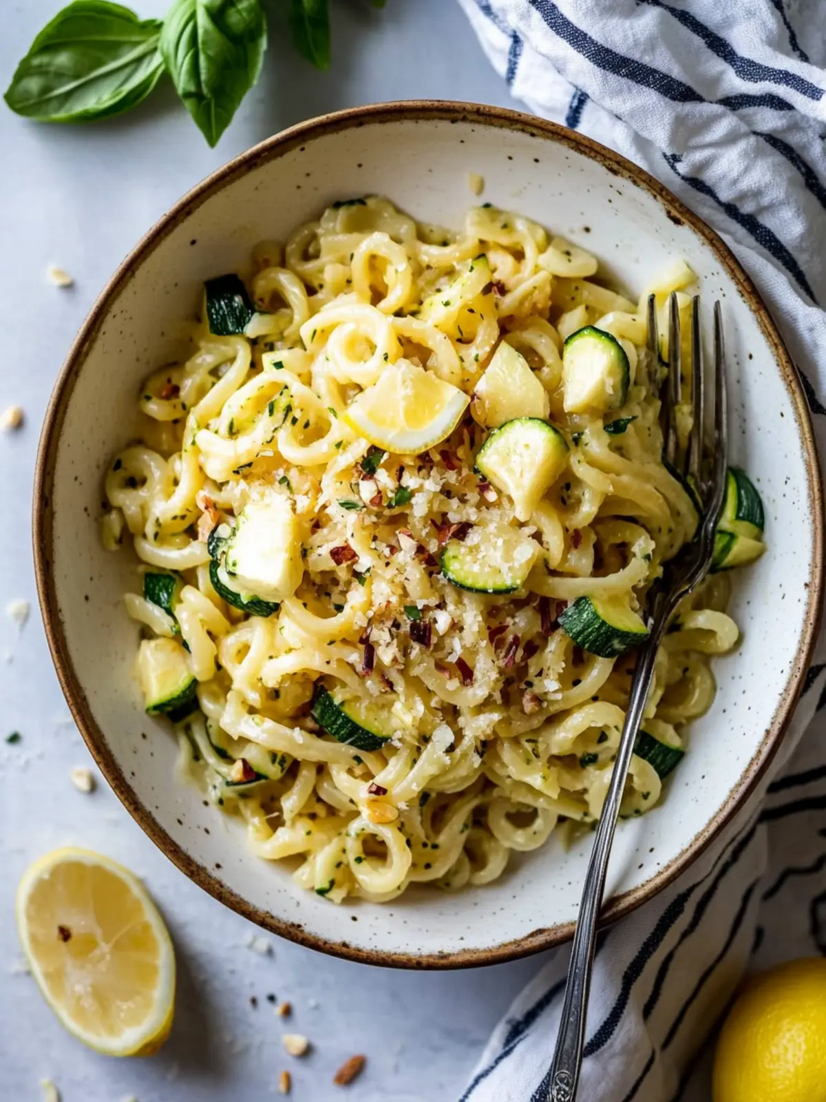 Zesty Lemon Zucchini Pasta for Fresh and Tasty Meals